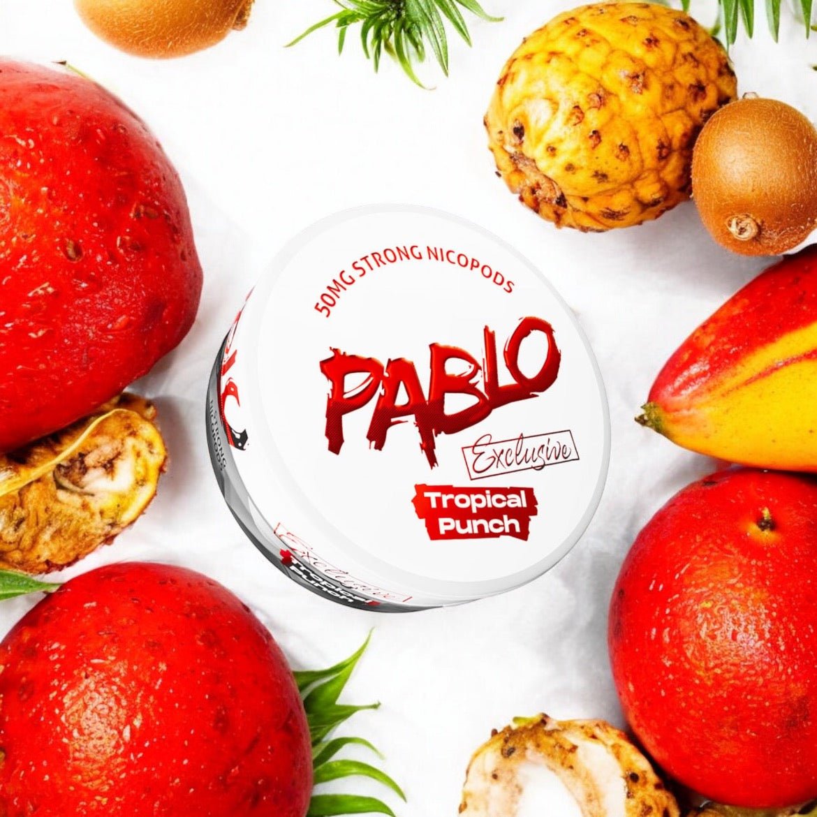 PABLO Exclusive Tropical Punch 50mg/g – Snusify