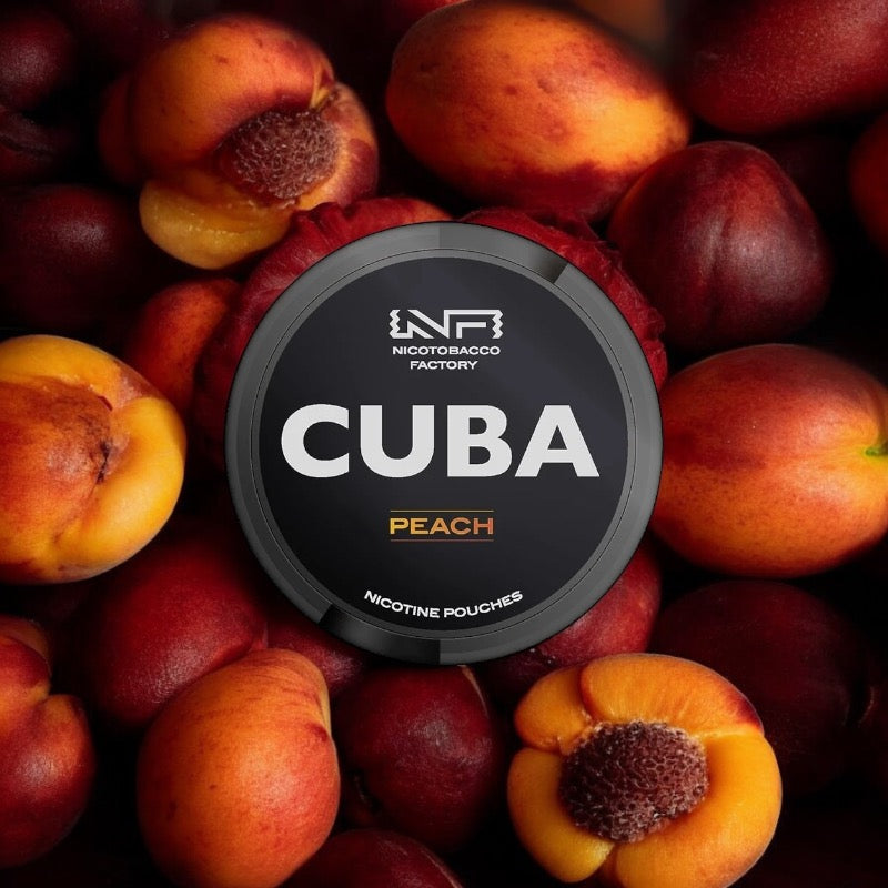 CUBA Peach Strong 66 mg/g – Snusify